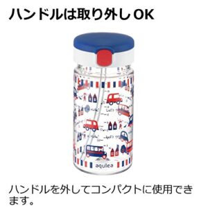 Richell Aqulea Outing Straw Mug 320ml Navy