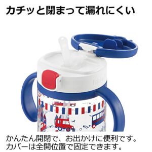 Richell Aqulea Outing Straw Mug 320ml Yellow