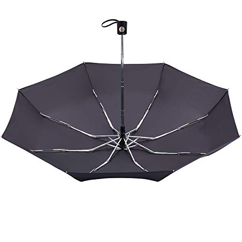 Goothdurs Automatic Mini Travel Windproof Umbrella Compact Auto Open/Close Small Lightweight Folding Rain Umbrellas for Women Men Kids