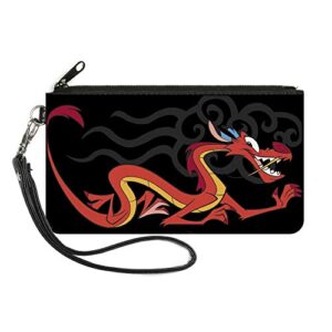 buckle-down womens buckle-down zip mulan small wallet, mulan, 6.5 x 3.5 us