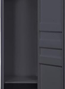 ACME Cargo Wardrobe (Single Door) - - Gunmetal