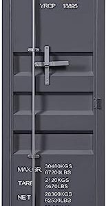 ACME Cargo Wardrobe (Single Door) - - Gunmetal