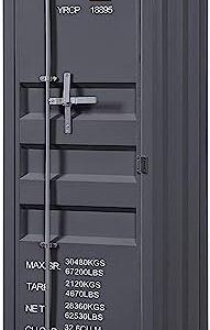 ACME Cargo Wardrobe (Single Door) - - Gunmetal