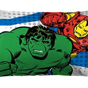 Jay Franco Comics Avengers Good Guys 4 Piece Twin Bed Set (Offical Marvel Product)