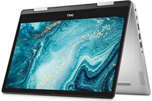 dell inspiron 14 5000 2-in-1 convertible laptop 14 inch, fhd touchscreen, amd ryzen 7 3700u, 512gb ssd, 8gb ram, windows 10 home, silver , i5485-a711slv-pus