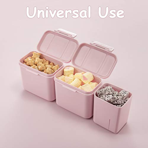 Formula Dispenser with Scoop Milk Powder Formula Containers for Travel Baby Food Storage and Snack Cup for Outdoor Activities On-The-Go Green(Outer Box Capacity: 0.92 LB(420 g))