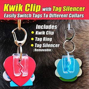 SilenTags Kwik Clip Tag Silencer and Tag Ring