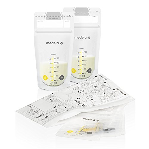 Medela Breast Milk Storage Solution Set, Breastfeeding Supplies & Containers, Breastmilk Organizer, Made Without BPA