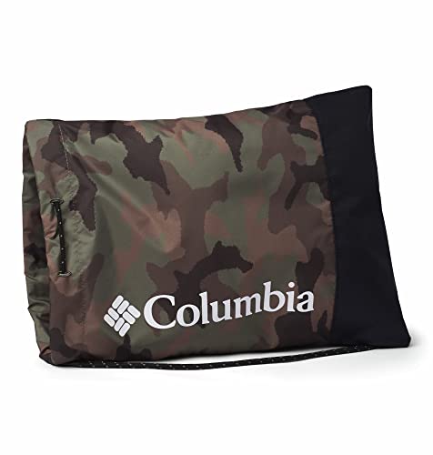 Columbia Unisex Drawstring Pack, Cypress Camo/Black, One Size