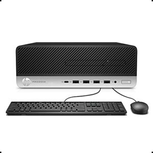 hp business desktop prodesk 600 g3 sff computer - intel core i5-6500 3.2ghz / 16gb ram / 512gb ssd/windows 10 professional (renewed)