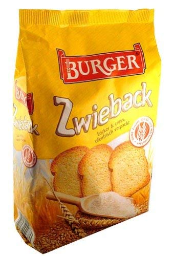 Burger Zwieback Rusk Bread From Germany Pack of 2