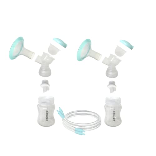 Zomee Breast Shield Kit Replacement Set (Double Pumping Set) Size 24mm