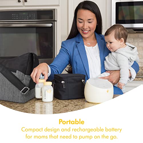 Medela Sonata Smart Breast Pump, Hospital Performance Double Electric Breastpump, Rechargeable, Flex Breast Shields, Touch Screen Display, Connects to Mymedela App, Lactation Support