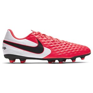 Nike Legend 8 Club Men's Firm Ground Soccer Cleats (Laser Crimson/Black-White, Numeric_6)