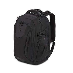 swissgear scansmart laptop bag, black stealth, fits 15-inch notebook