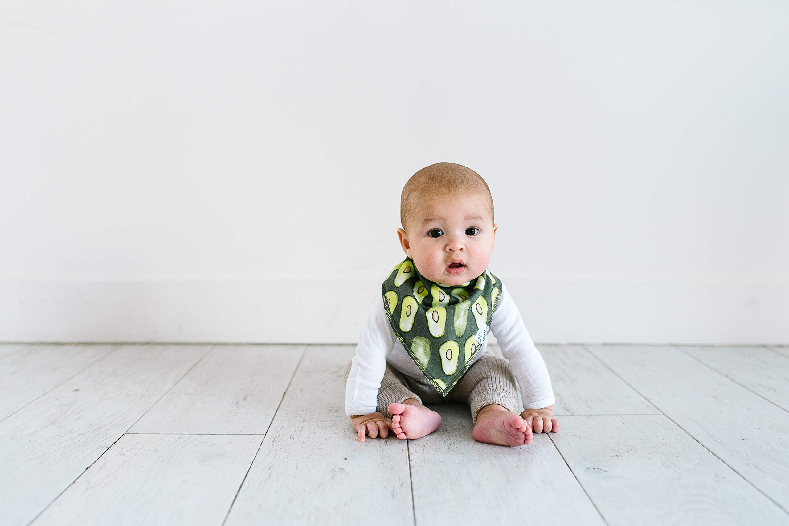 Copper Pearl Baby Bandana Drool Bibs for Drooling and Teething 4 Pack Gift Set “Baja