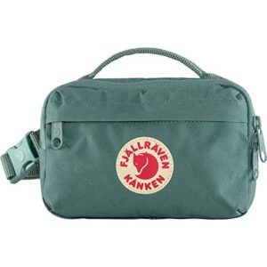 fjallraven women's kanken hip pack, frost green, one size