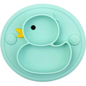 Silicone Detachable Toddler Meal Tray - Portable Non-Slip Suction Cup for Kids Babies and Kids