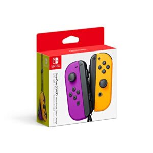 Nintendo Neon Purple/ Neon Orange Joy-Con (L-R) - Switch