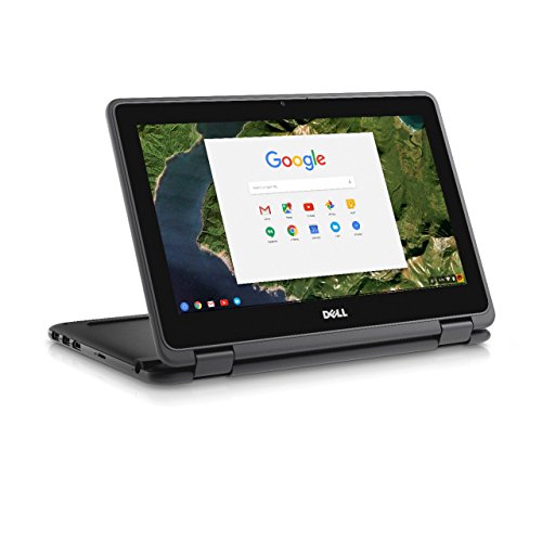 Dell Chromebook 11 3180 DP1T3 11.6-Inch Traditional Laptop (Black) (Renewed)