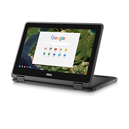 Dell Chromebook 11 3180 DP1T3 11.6-Inch Traditional Laptop (Black) (Renewed)