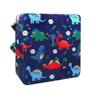 sunmall dining chair heightening cushion portable dismountable adjustable highchair booster for baby toddler kids infant washable thick chair seat pad mat (dark blue)