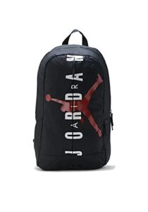 nike jordan split pack backpack (one size, black)