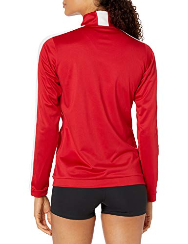 ASICS Team Tricot Warm Up Jacket, Team Red/Team White, Small