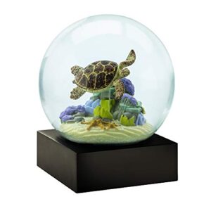 coolsnowglobes sea turtle snow globe