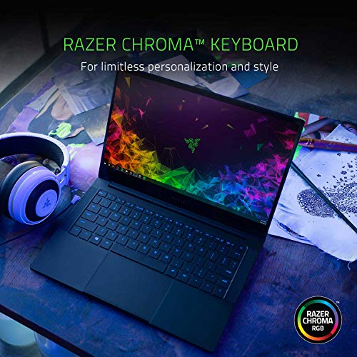 Razer Blade Stealth 13 Ultrabook Gaming Laptop: Intel Core i7-1065G7 4 Core, NVIDIA GeForce GTX 1650 Max-Q, 13.3" UHD 4K 60Hz, 16GB RAM, 512GB SSD, CNC Aluminum, Chroma RGB, Thunderbolt 3, Black