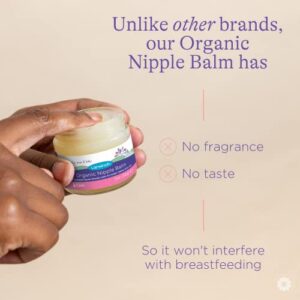 Lansinoh Organic Nipple Balm, Breastfeeding Essentials, 2 Ounces