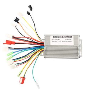 opaltool brushless controller, 36v/48v aluminium alloy e-bike brushless motor controller for electric bicycle scooter (350w)