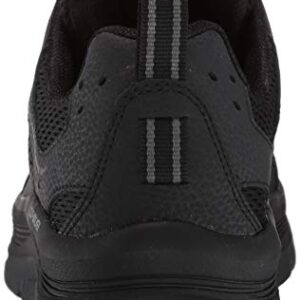 Skechers womens D'lux Walker-infinite Motion Sneaker, Black, 6 US