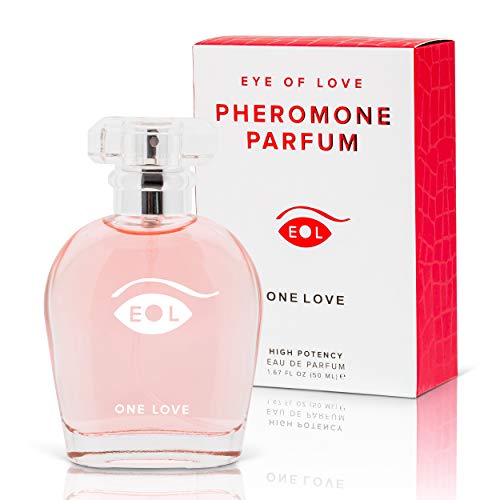 Eye of Love ONE LOVE pheromone perfume. A sexy fragrance to attract men and enhance your confidence with extra strength human pheromones formula - 50 ml Eau de Parfum