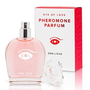 Eye of Love ONE LOVE pheromone perfume. A sexy fragrance to attract men and enhance your confidence with extra strength human pheromones formula - 50 ml Eau de Parfum