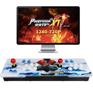 best brose26800 classic arcade game machine 2 players pandoras box 11 1280x720 full hd video game console with arcade joystick support hdmi vga output (black)