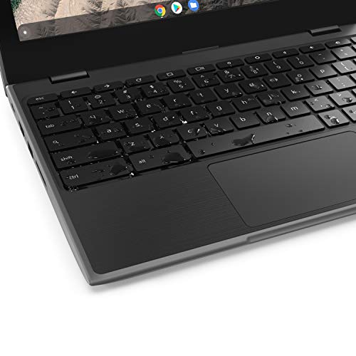 Lenovo 100E Chromebook 2ND Gen Laptop, 11.6" HD (1366 X 768) Display, MediaTek MT8173C Processor, 4GB LPDDR3 RAM, 16GB eMMC TLC SSD, Powervr GX6250, Chrome OS, 81QB000AUS, Black