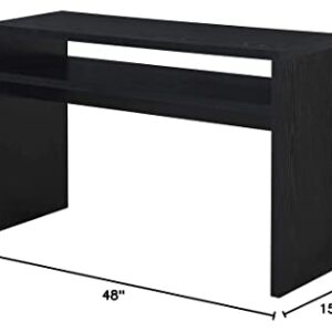 Convenience Concepts Northfield Deluxe Console Table, Black