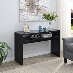 Convenience Concepts Northfield Deluxe Console Table, Black