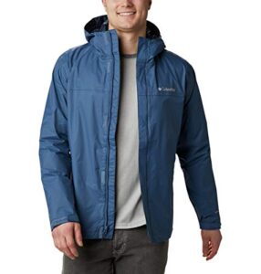 columbia men's watertight ii jacket, night tide, large