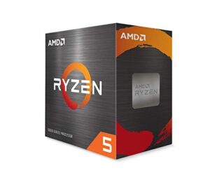 amd ryzen 5 5600x 6-core, 12-thread unlocked desktop processor with wraith stealth cooler