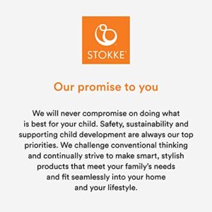 Stokke Steps Complete - Natural Legs, White Seat & Grey Cushion - 5-in-1 Seat System - Includes Baby Set, Tray & Cushion - for Babies 6-36 Months - Chair Holds Up to 187 lbs - Tool Free & Adjustable