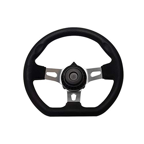 Off-Road Kart Steering Wheel 270mm 3 Spokes Vehicle PU Foam Interior Steering Wheel For Go Kart