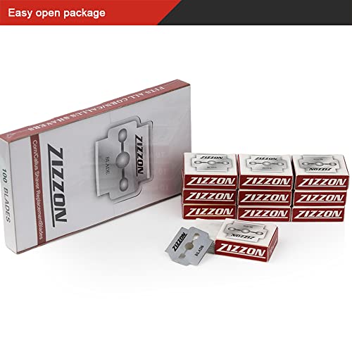 ZIZZON Callus Shaver Replacement Blades 100 Count