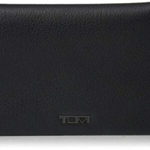 TUMI - Nassau Folding Card Case Wallet for Men - Black Texture