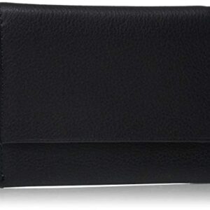 TUMI - Nassau Folding Card Case Wallet for Men - Black Texture