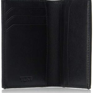 TUMI - Nassau Folding Card Case Wallet for Men - Black Texture