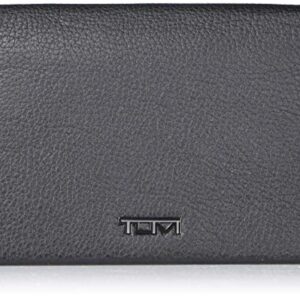 TUMI - Nassau Gusseted Card Case Wallet for Men - Black Texture