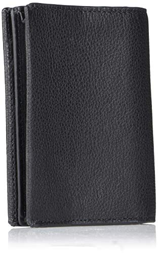 TUMI - Nassau Gusseted Card Case Wallet for Men - Black Texture