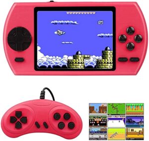 etpark 500 in 1 handheld game console, portable retro game player, 3.5-inch color screen handheld gameboy, support tv two players , gift for kids and adults